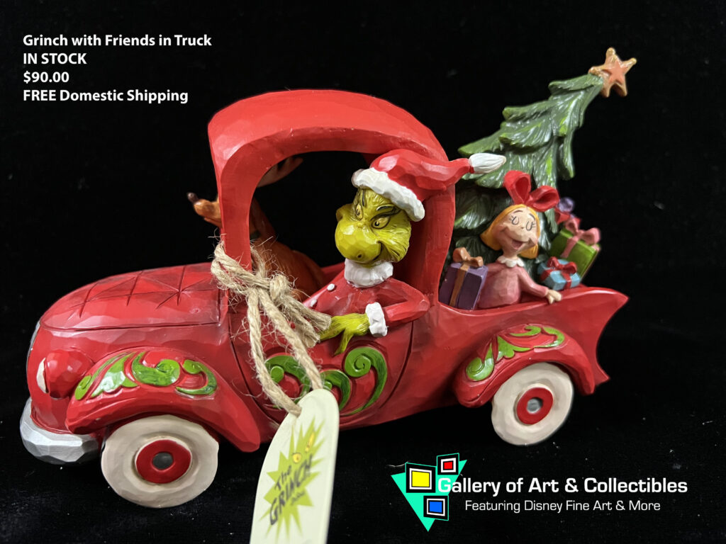 Grinch & Friends in The Red Truck - Gallery of Art & Collectibles
